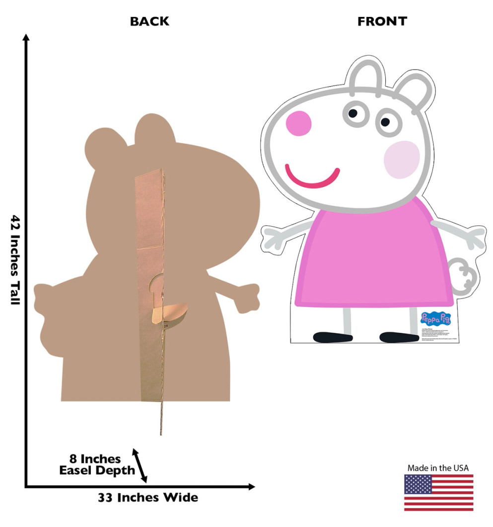 Suzy Sheep Cutout (Peppa Pig)