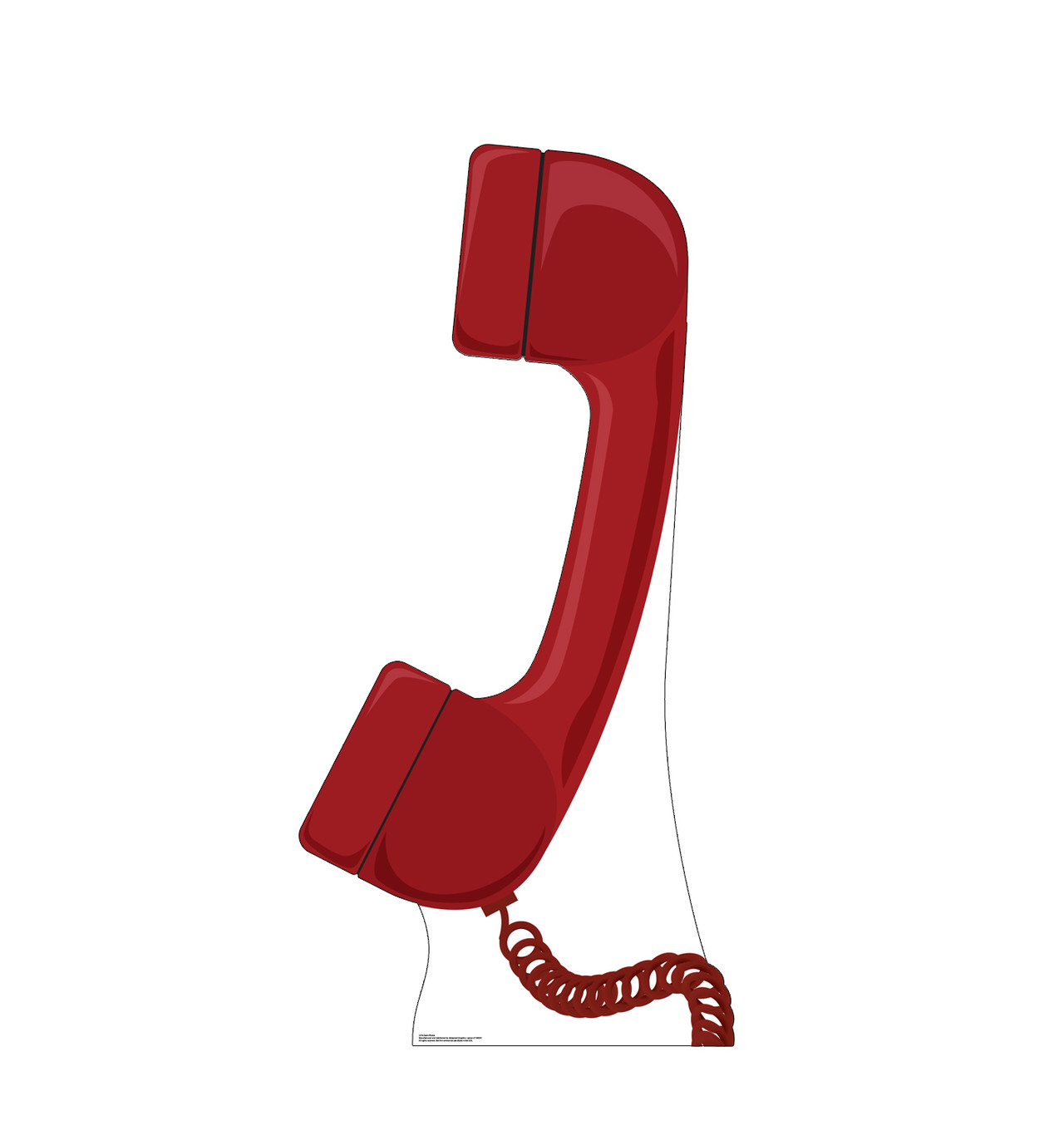 Giant Cutout | Colossal Red Phone | Unique Party Decoration