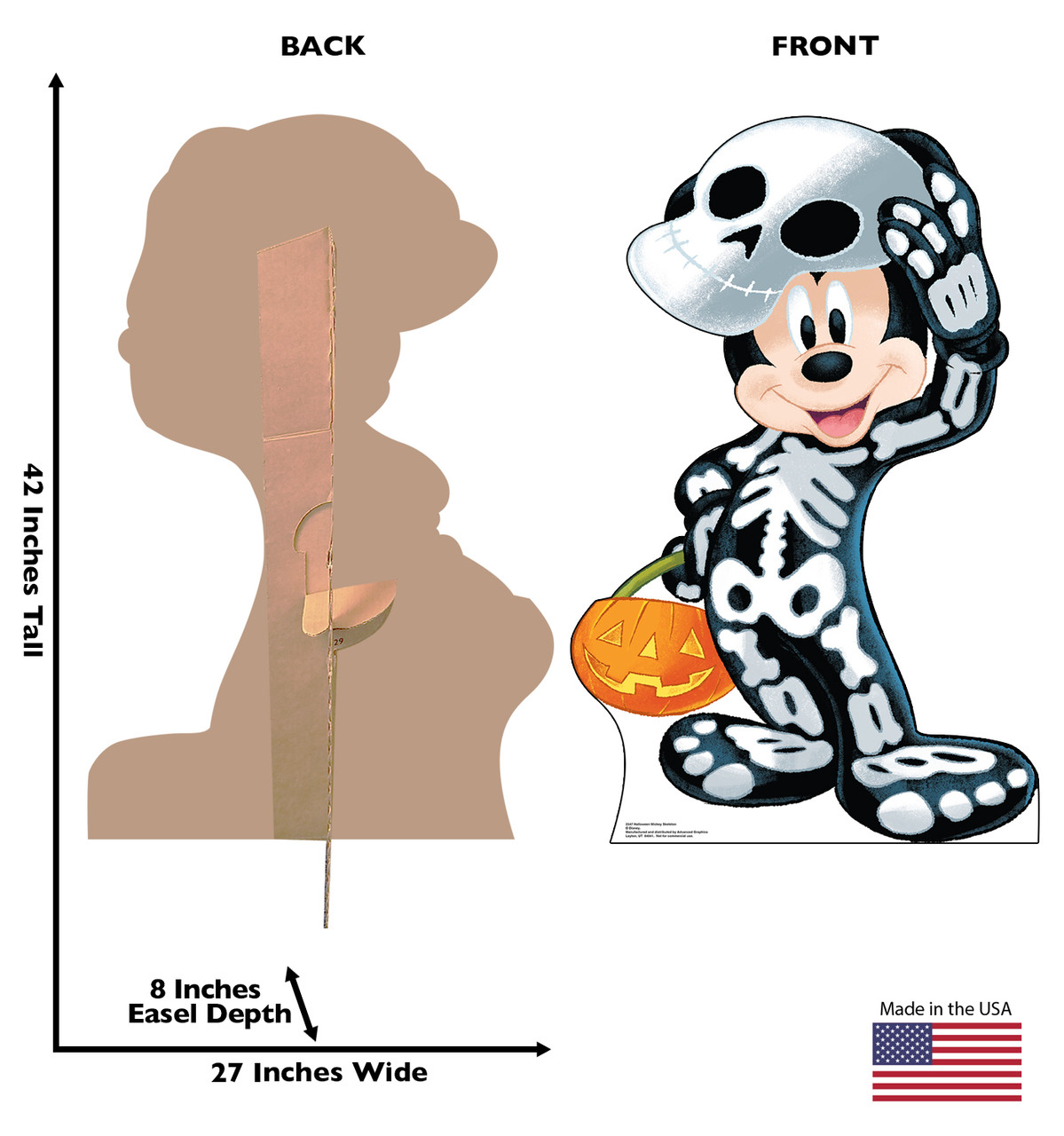 Halloween Mickey Skeleton (Disney)