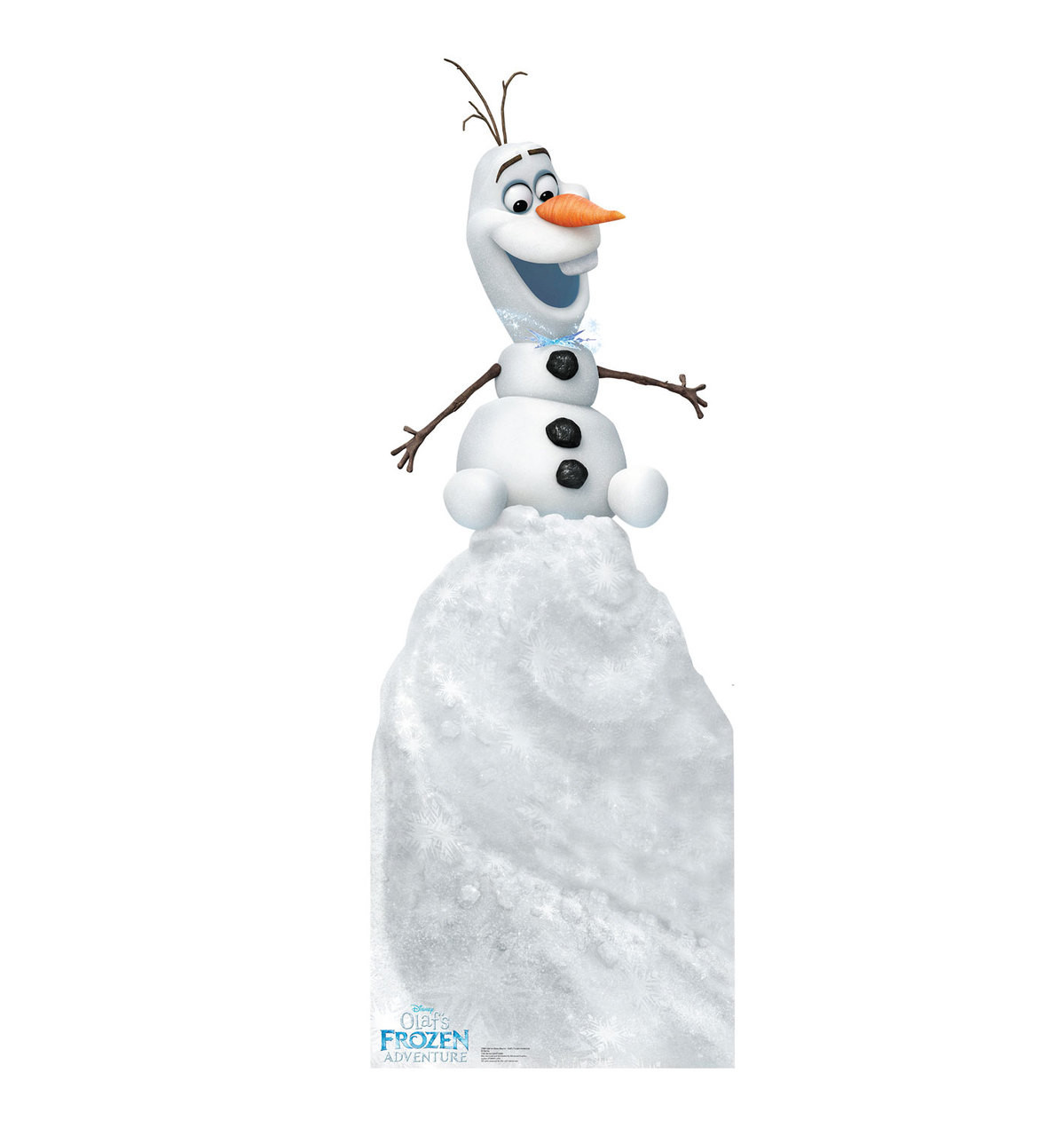 Olaf on Snow Mound (Disney's Olaf's Frozen Adventure)
