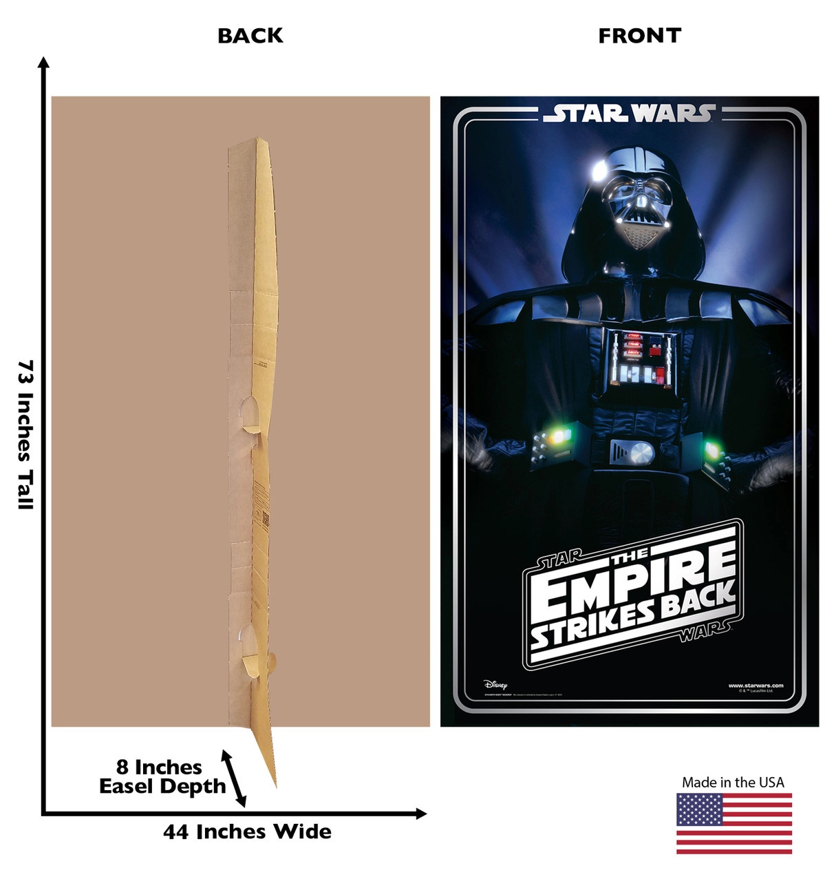 Darth Vader Backdrop (Star Wars 40th Empire Strikes Back)
