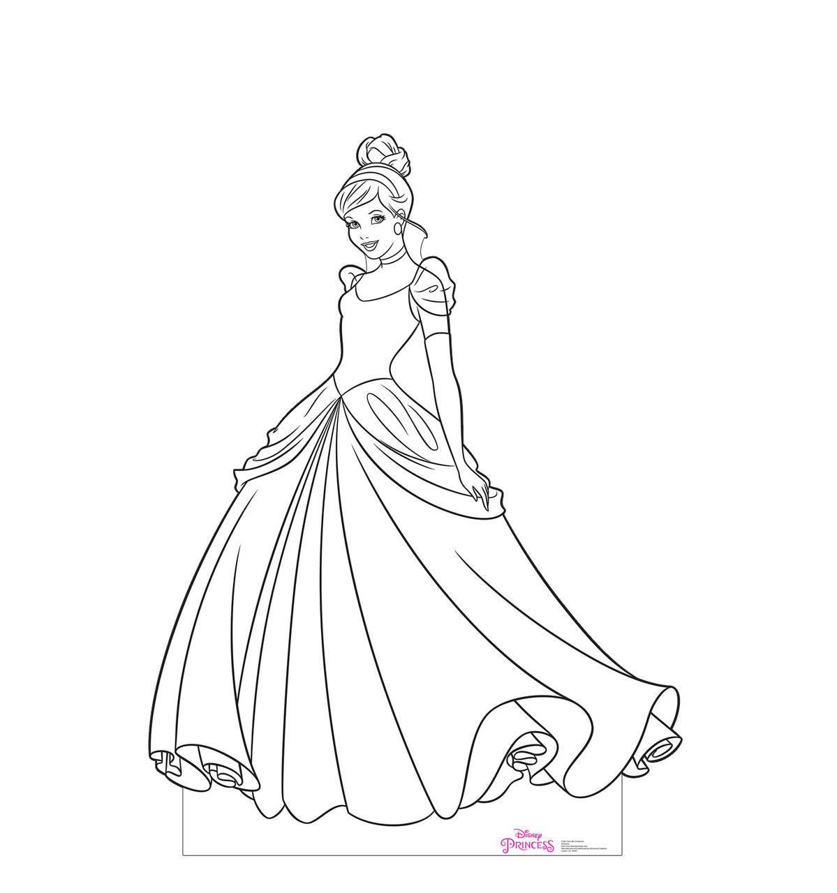 coloring pages disney cinderella