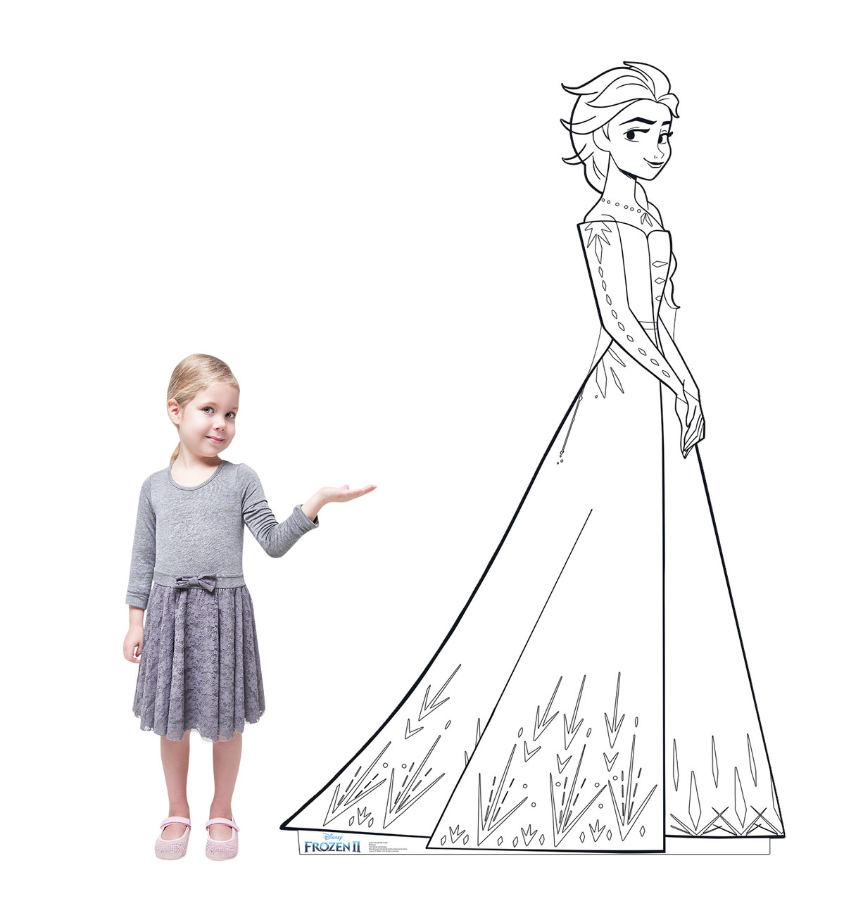 Frozen 2 | Lifesize Elsa Cutout | Enchanting Party Decor