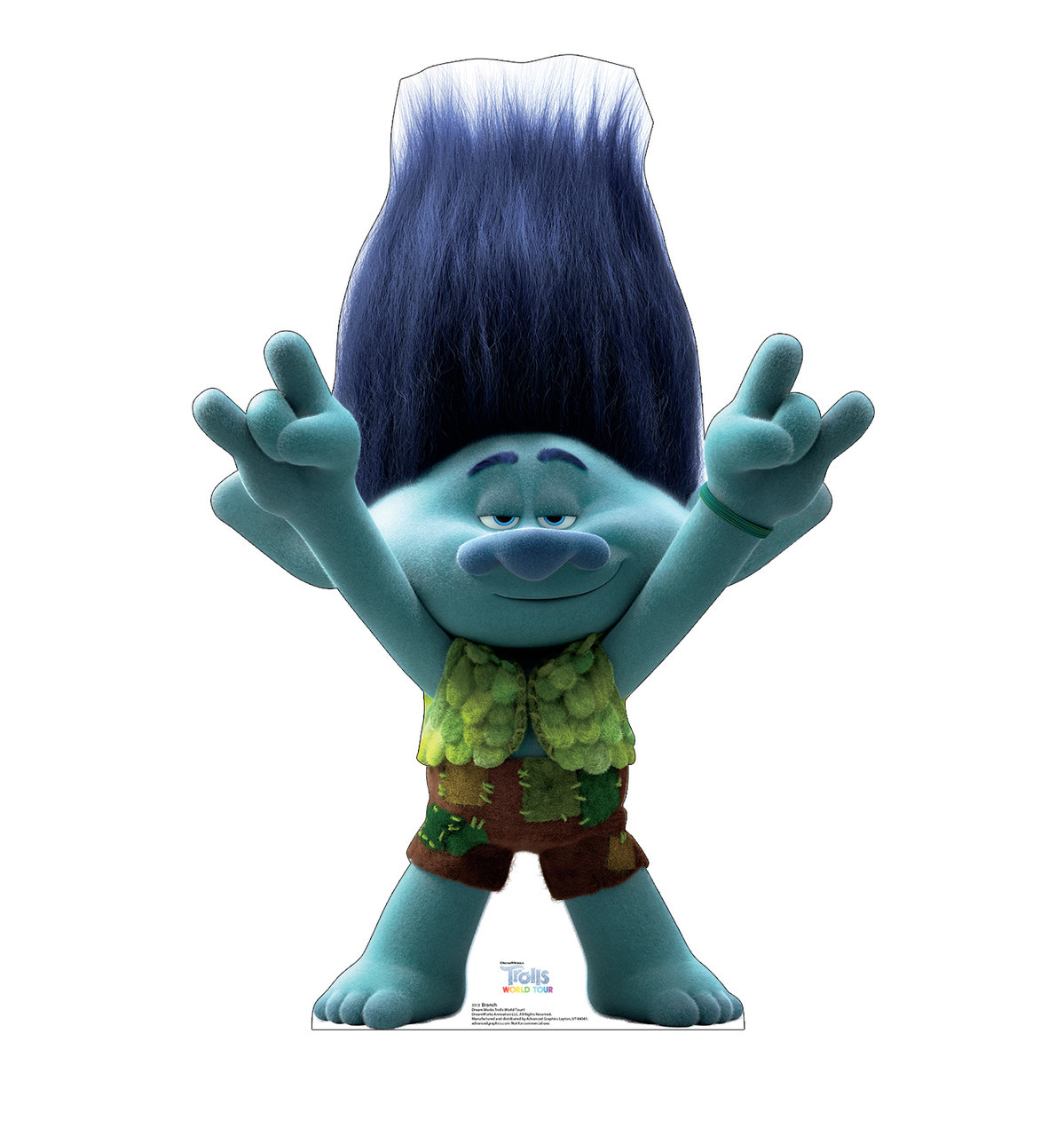Branch | Trolls Cutout | High-Quality Free-Standing Decor