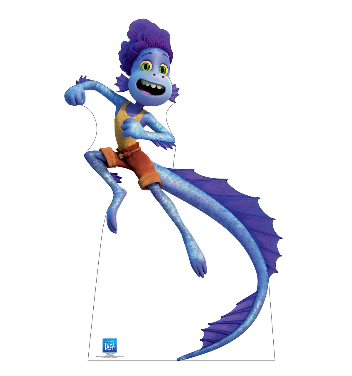 Alberto Sea Monster Cutout (Disney's Luca)