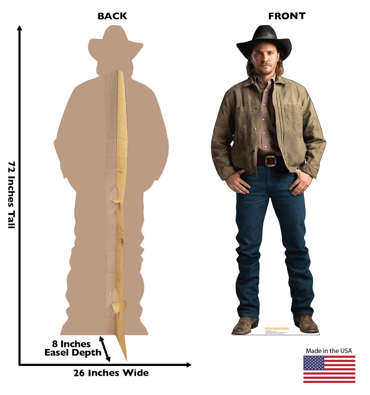 Kayce Dutton Cutout (Yellowstone)