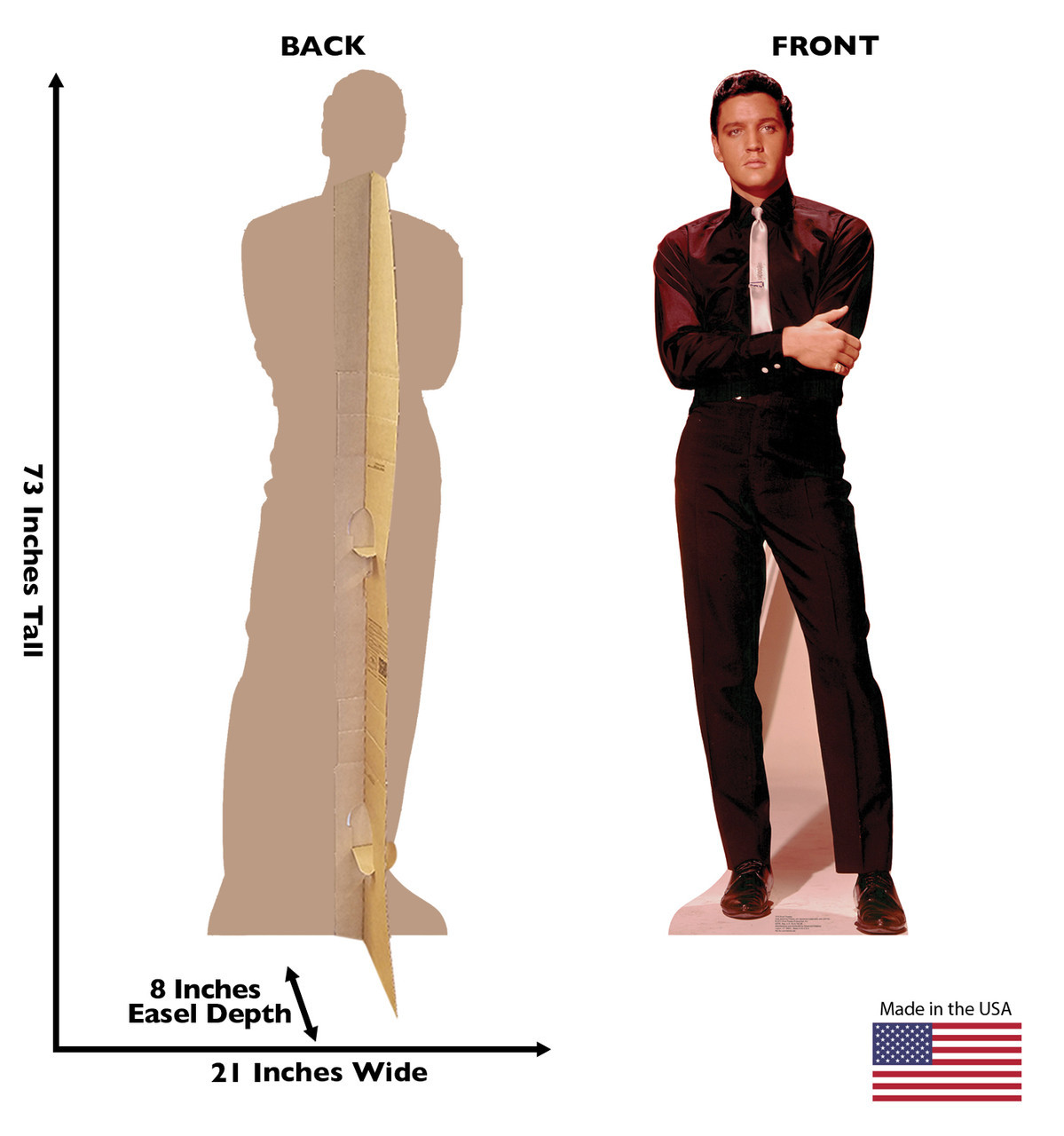 Elvis Presley | Life-Size Standee | Perfect Party Decoration