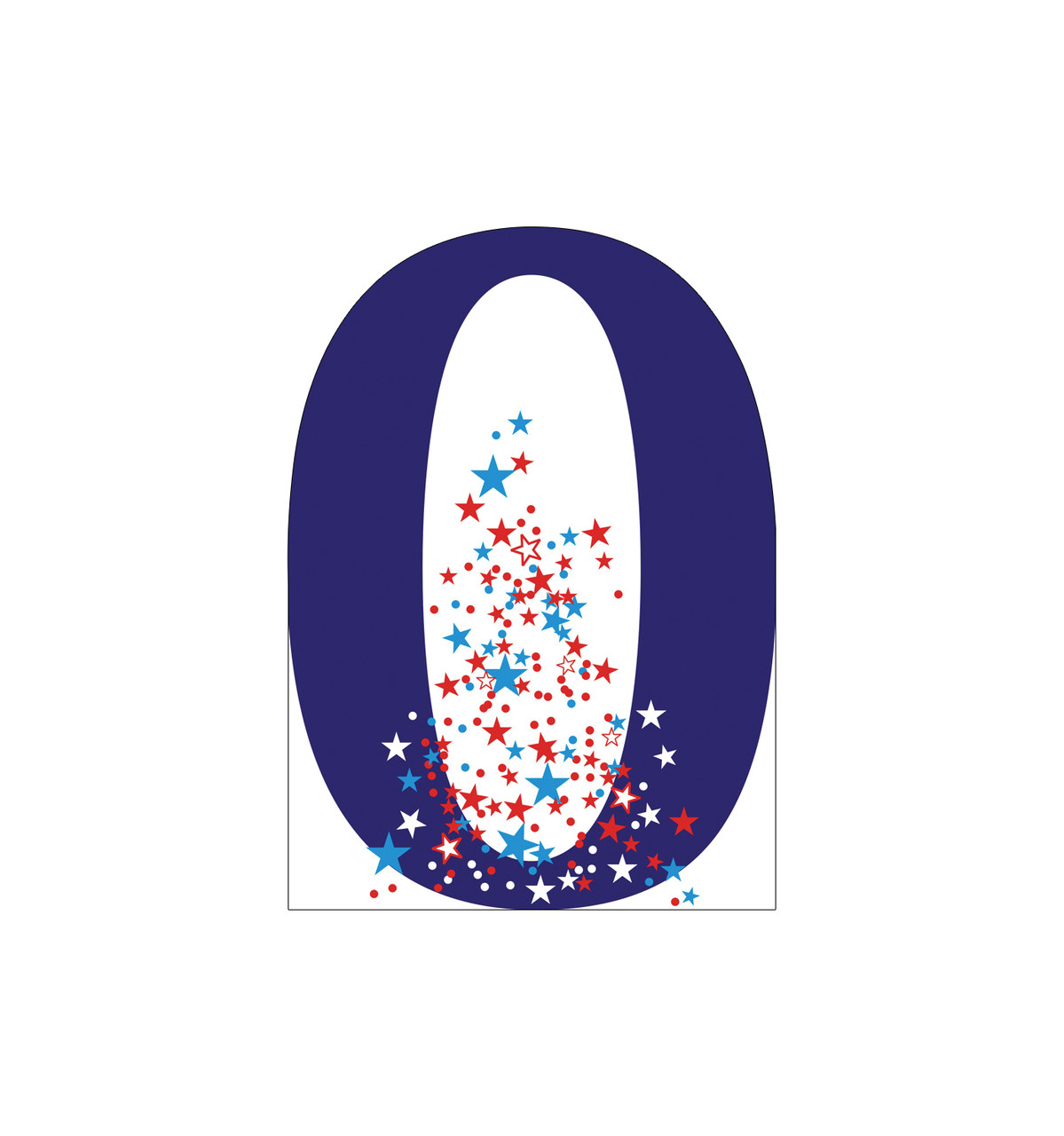 Standout Number 0 Lifesize Cutout | Custom Event Decoration