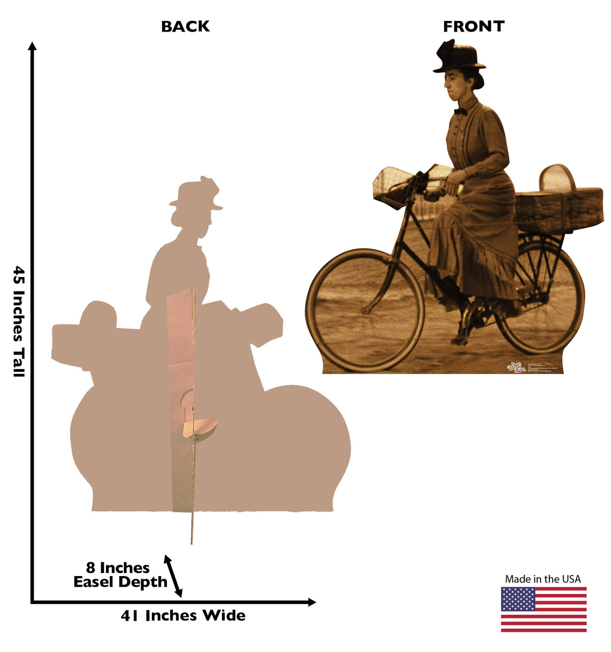 Miss Gulch on Bike (The Wizard of Oz)