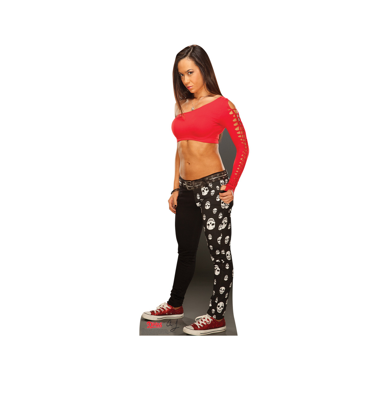 AJ - WWE Life-size Cardboard Cutout | Bring the Action Home!
