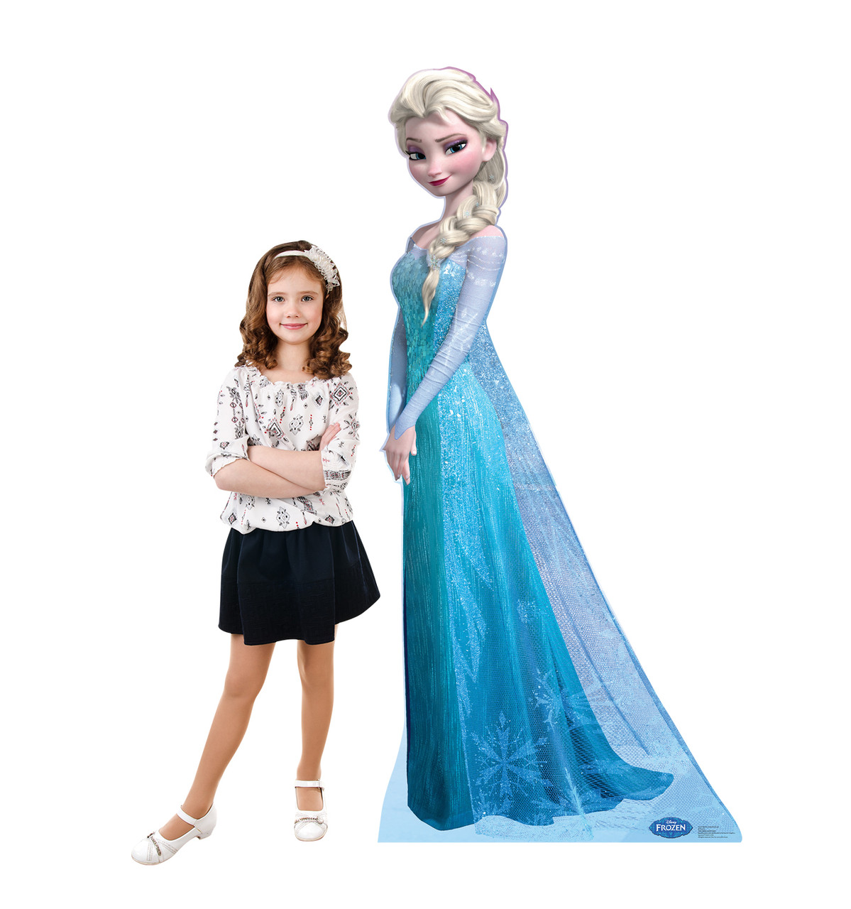 Disney | Lifesize Elsa Cardboard Cutout | Perfect Party Decor