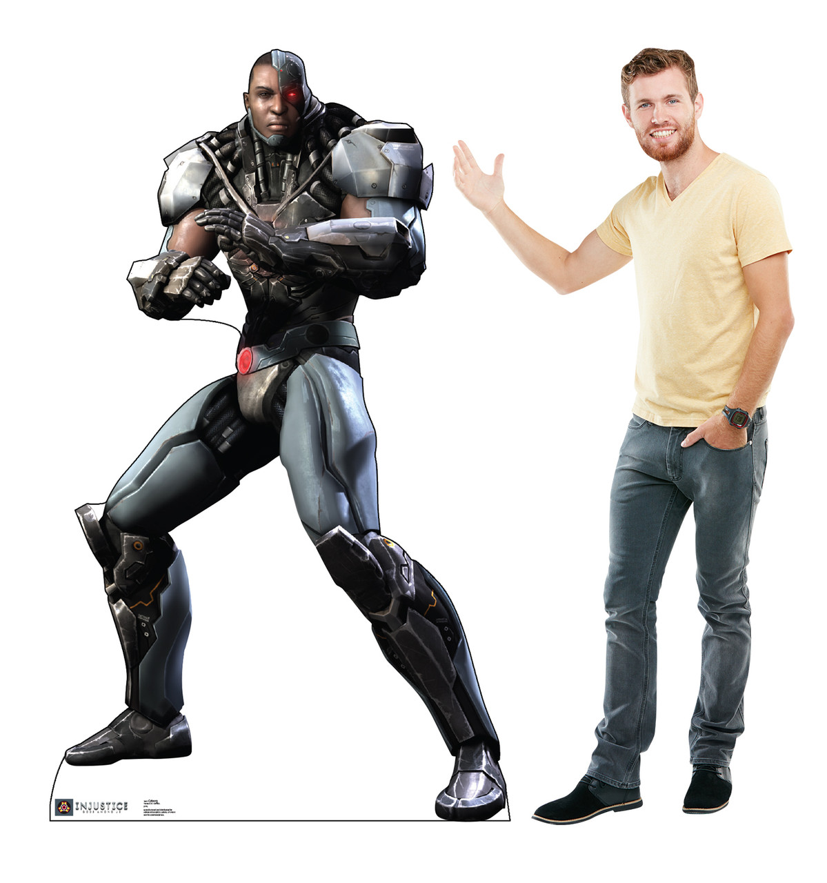 Cyborg | Lifesize Superhero Cutout | Perfect Party Decor