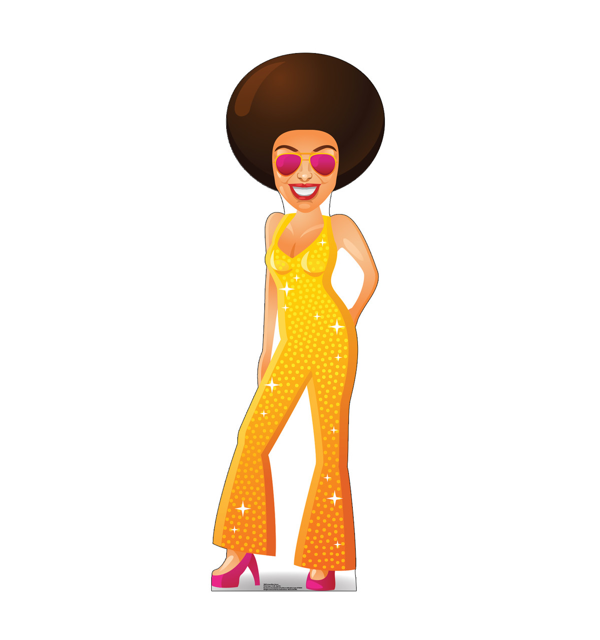 Cartoon Disco Dancer
