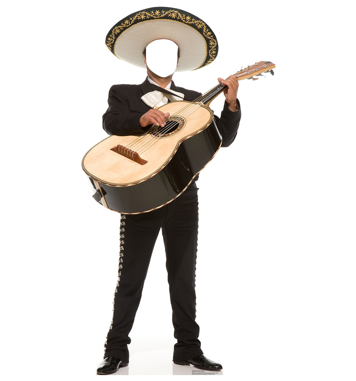 Mariachi Guitarron Standin