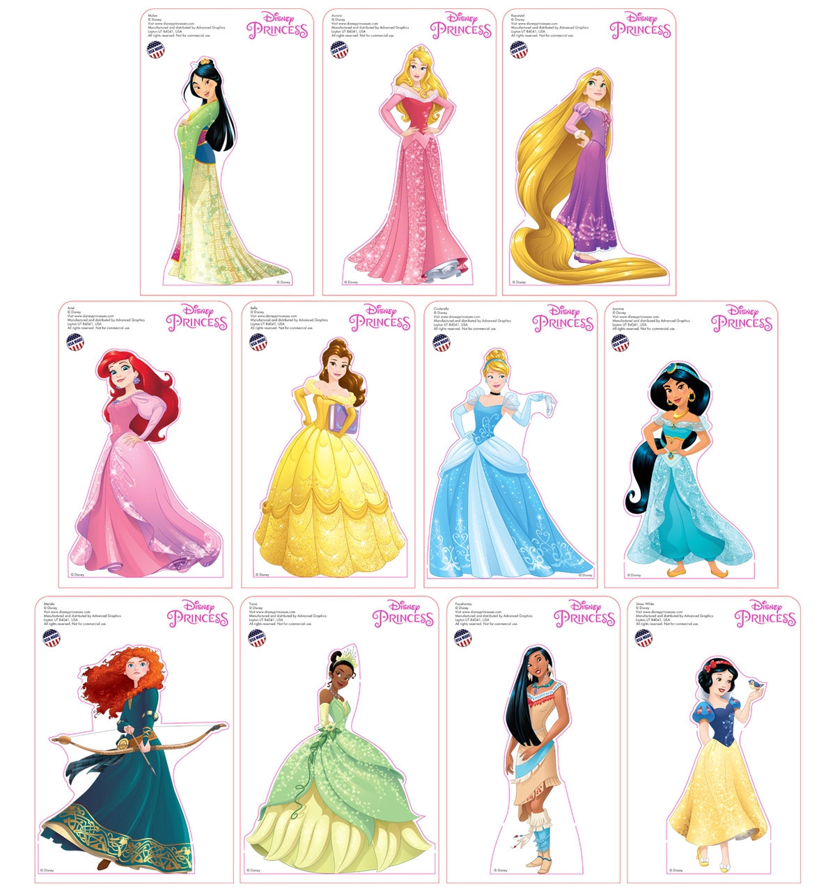 princesses all