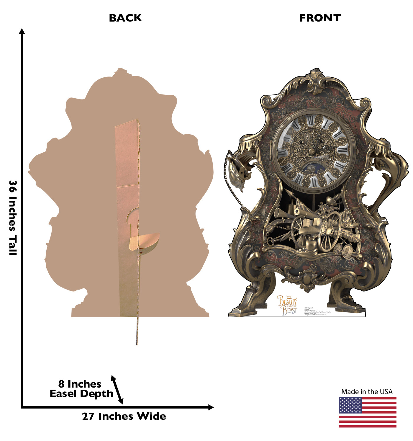 Cogsworth (Disney Beauty and the Beast Live Action)