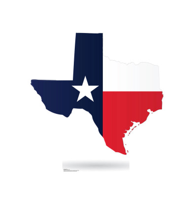Texas State Cutout Fun | Lifesize Texas Cutout | Perfect for Celebrations