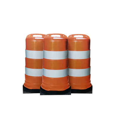 Custom Construction Barrel Cutouts | Durable Cardboard Decor ...