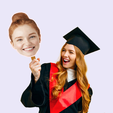 BigHead | Graduation Big Head Cutouts | Customizable Face Cutouts