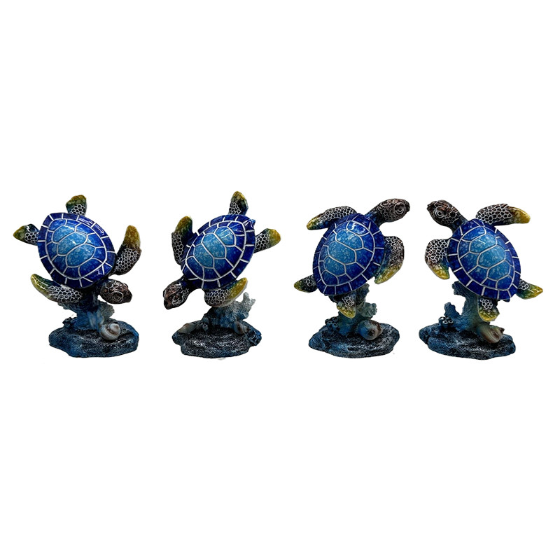 Sea Turtle Figurines - Sea Life Statues - California Seashell Company