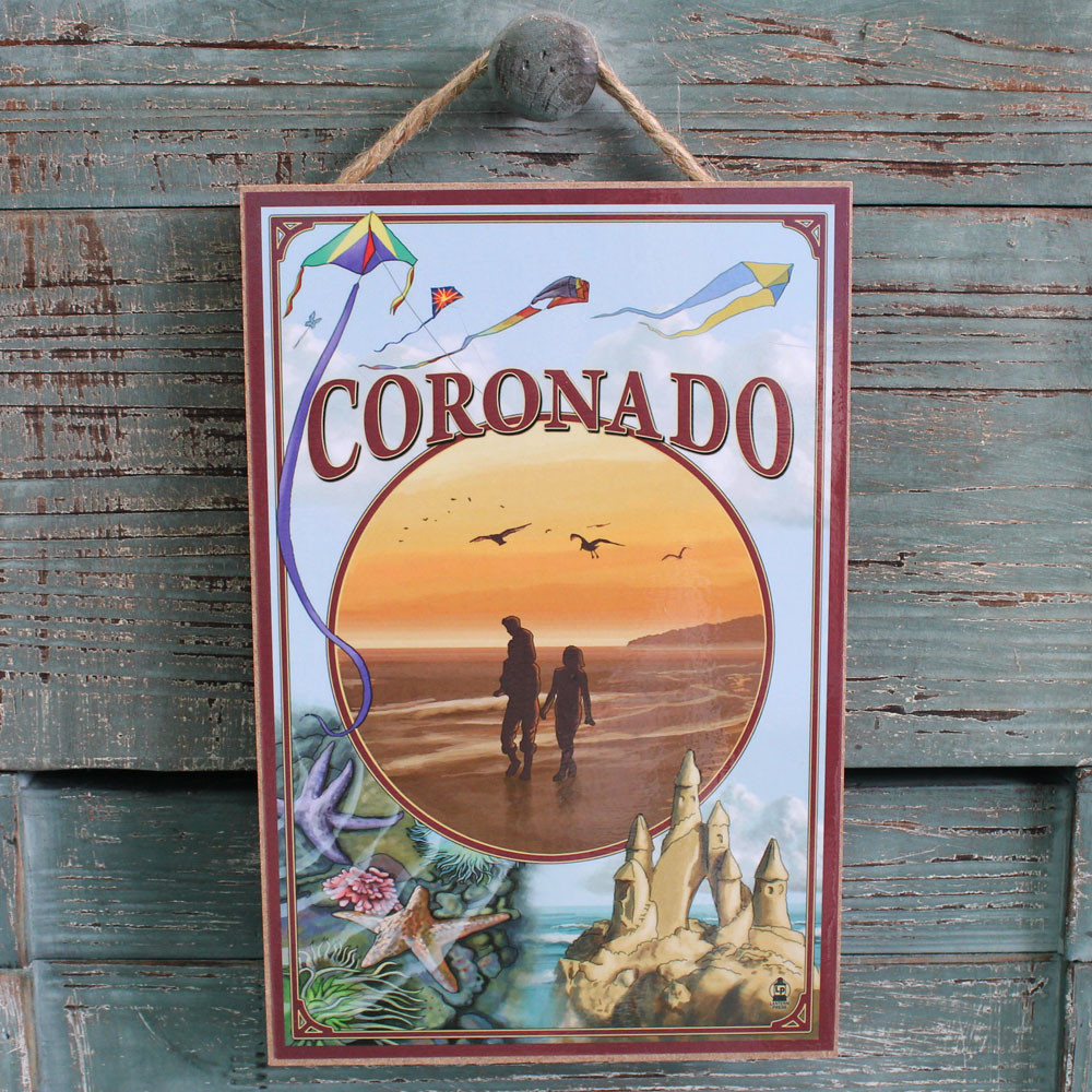 San Diego Beach City Signs - Southern California Wood Signs