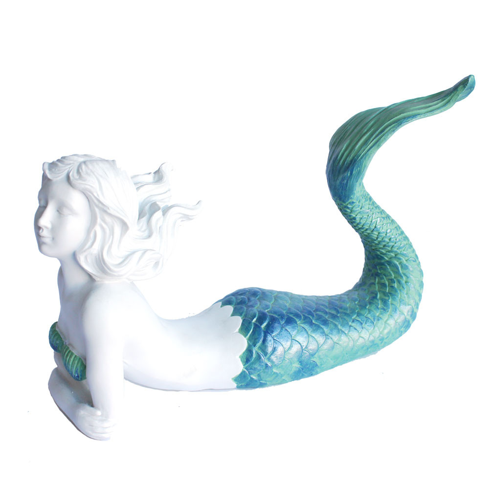 Nautical Mermaid Figures, Statues & Wall Plaques - California Seashell Co
