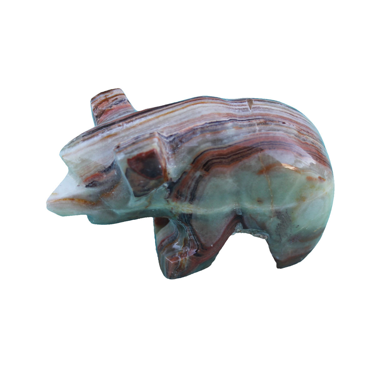 Onyx Animal Figures - Hand-Carved Stone Figurines - Caiforna Seashell Co