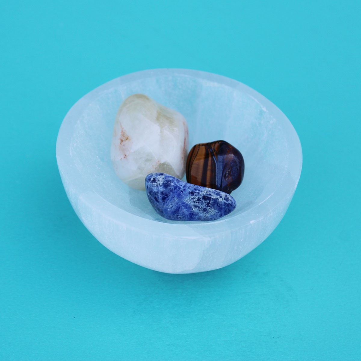 Small Selenite Charging Bowl- Spiritual Healing - California Seashell ...