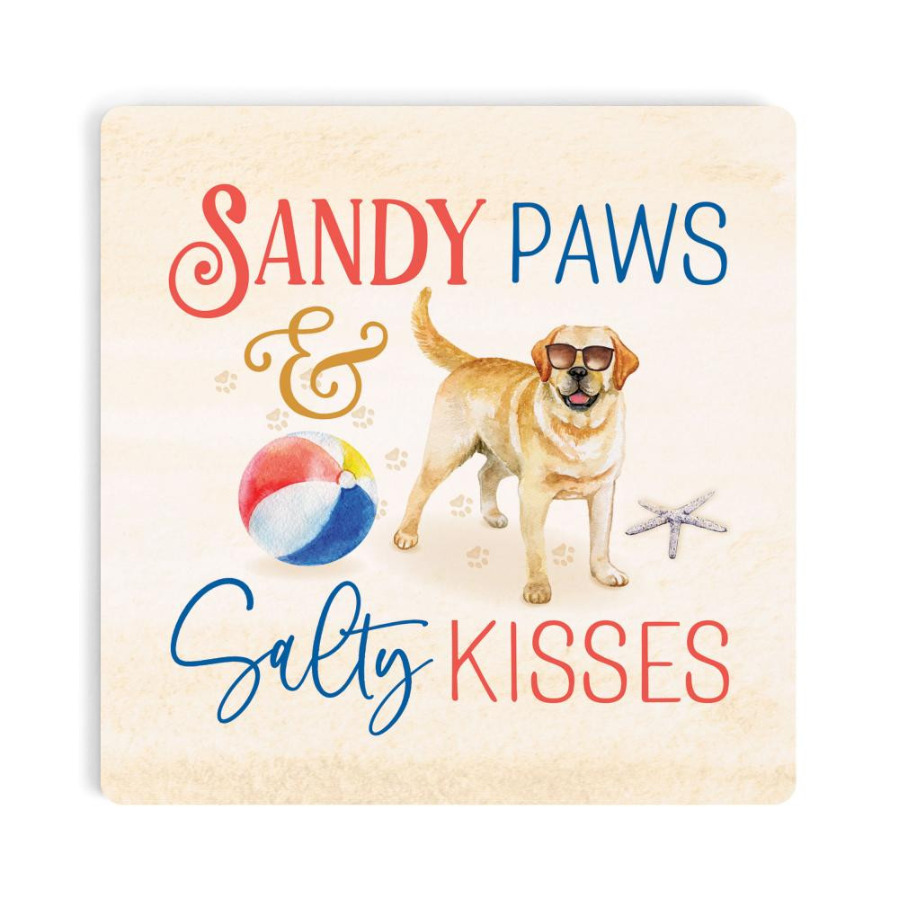 Absorbent Coastal Beverage Coasters - Beach Themed Coaster