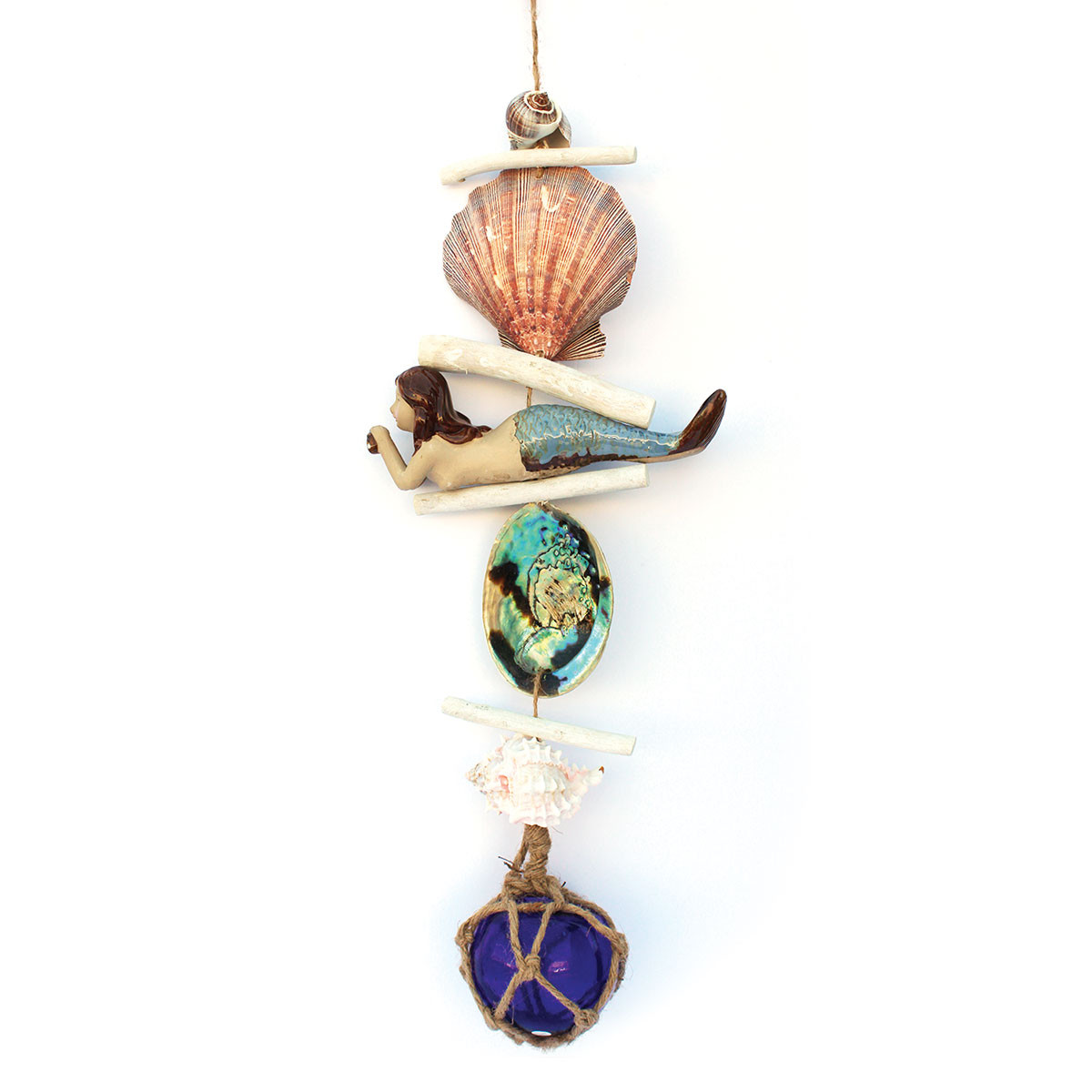 Nautical Mermaid Figures, Statues & Wall Plaques - California Seashell Co