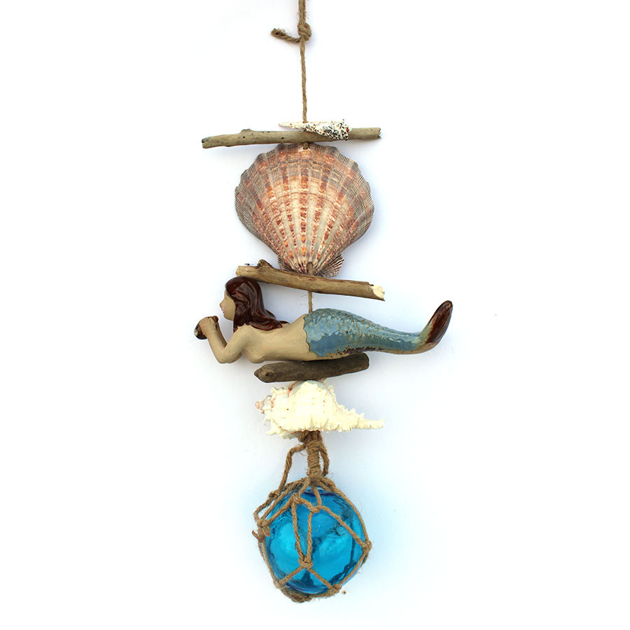 Nautical Mermaid Figures, Statues & Wall Plaques - California Seashell Co