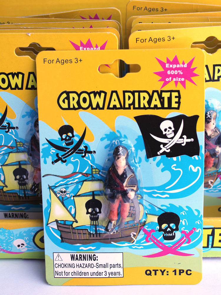 Grow a Pirate - Pirate Party Favor - California Seashell Company