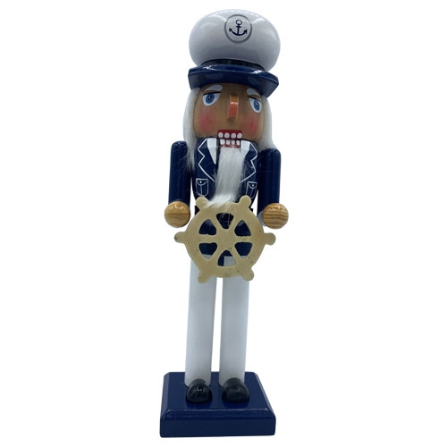 Captain Nutcracker - Coastal Christmas Decor - California Seashell Co