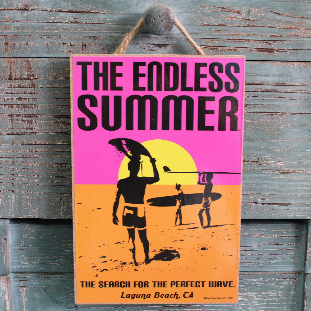 Endless Summer Movie Poster Metal Sign - American Classic Tin - Surf ...
