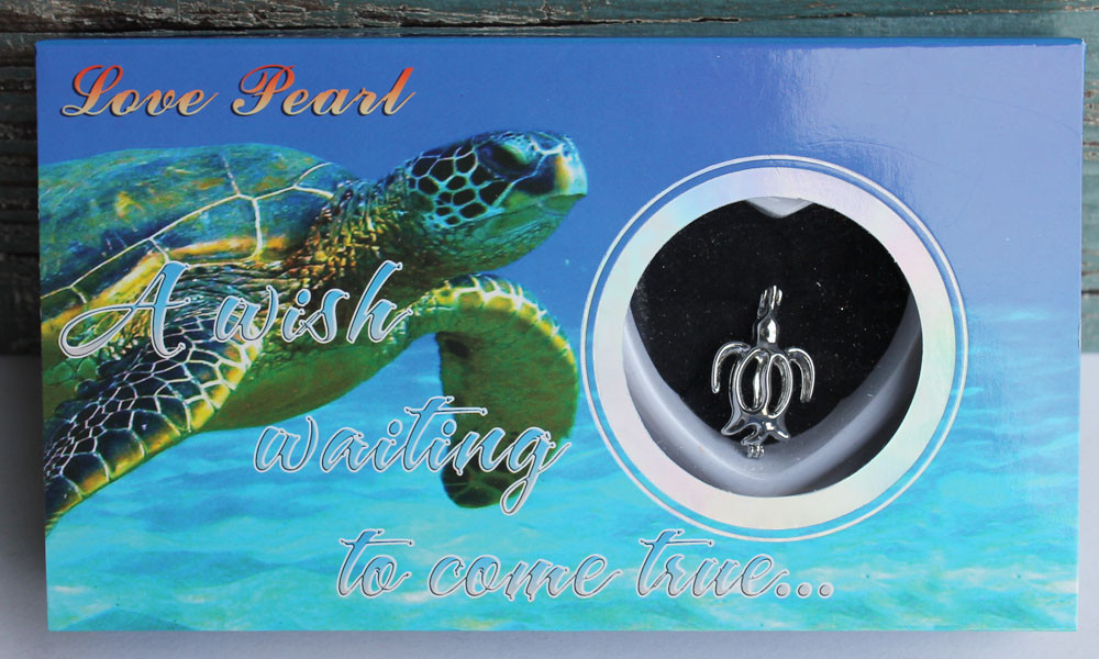 Sea Turtle Fortune Pearl Necklace - Oyster - Beach Party Favor ...