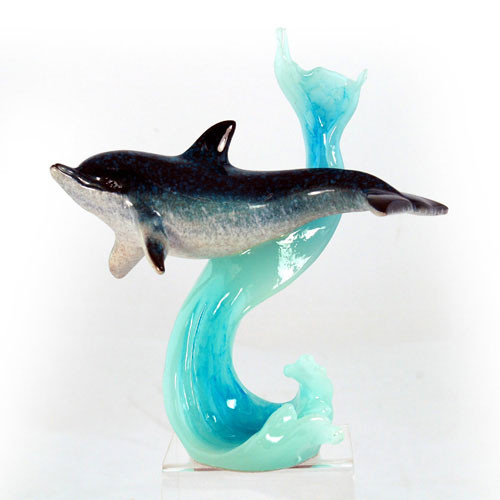 Dolphin Decor - Glass and Resin Figurines - California Seashell Co