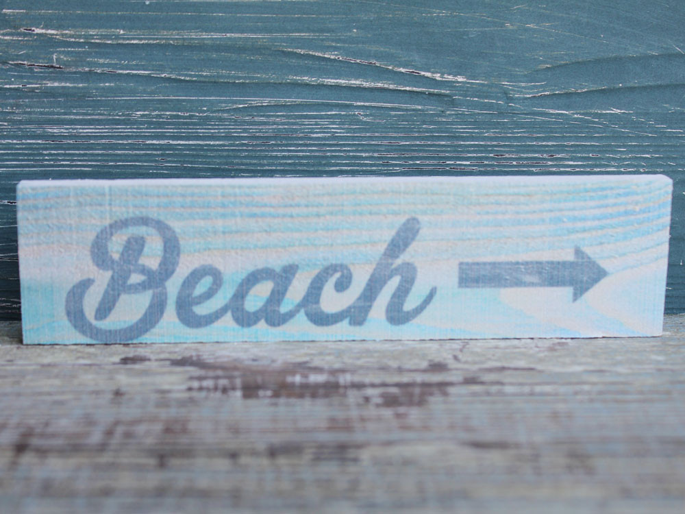 Beach Arrow Signs (Set of 3) - California Seashell Company Retail