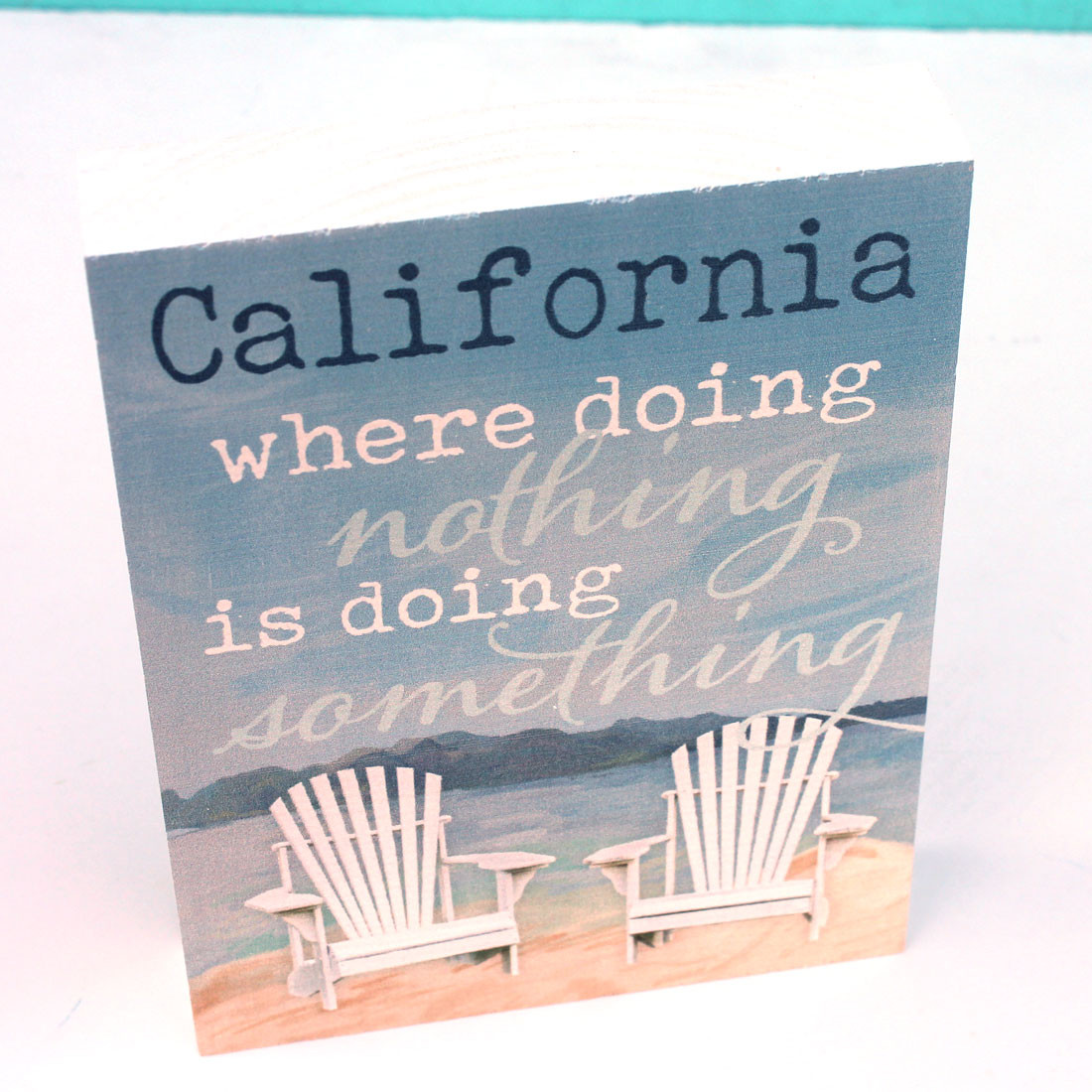 Beach Doing Nothing Sign - Coastal Wall Decor - California Seashell Company