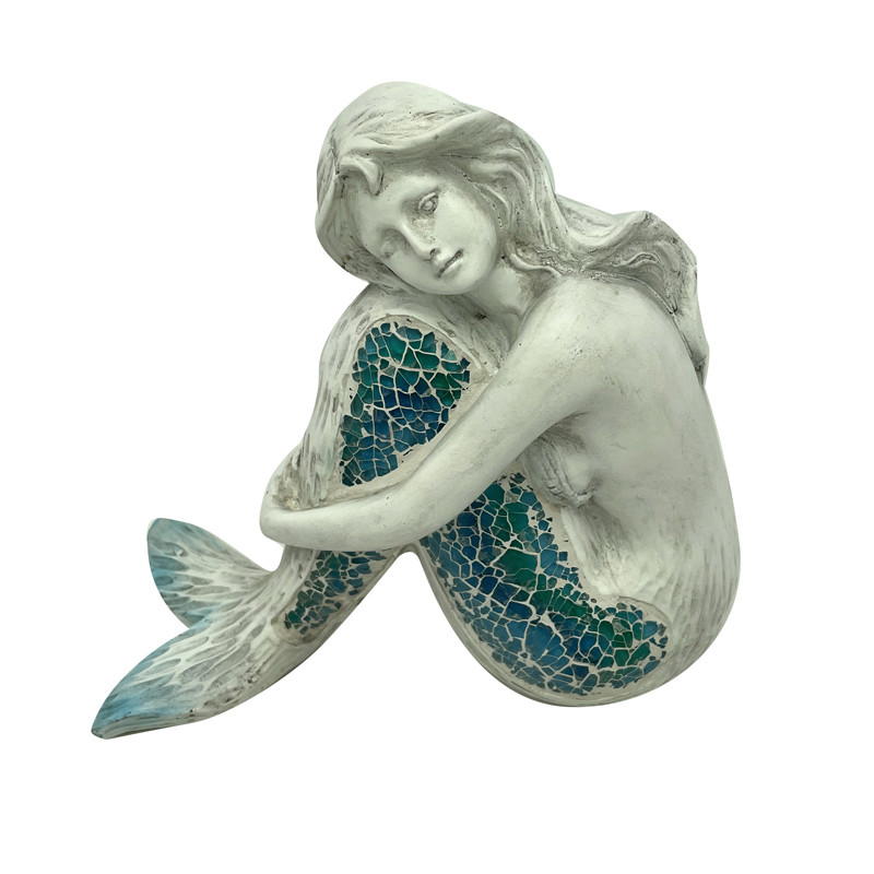 Nautical Mermaid Figures, Statues & Wall Plaques - California Seashell Co