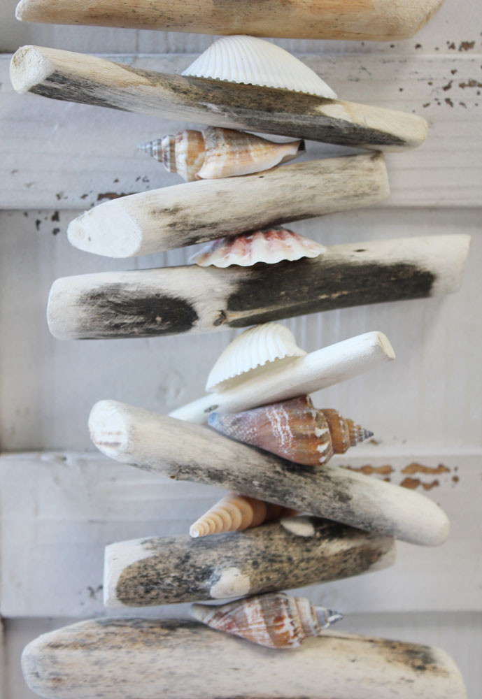Driftwood & Seashell Garland Six Foot Strand - Coastal Party Decor ...