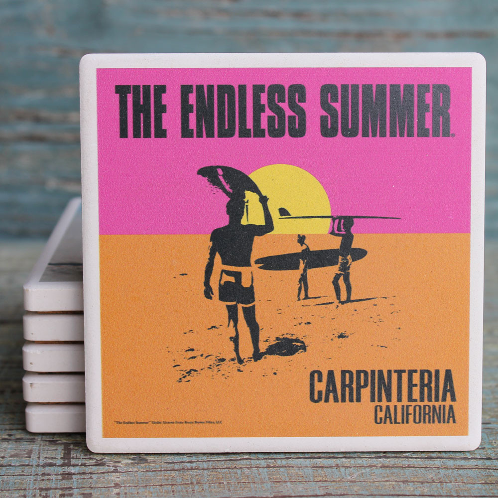 The Endless Summer Beverage Coaster - Lantern Press Coasters from ...