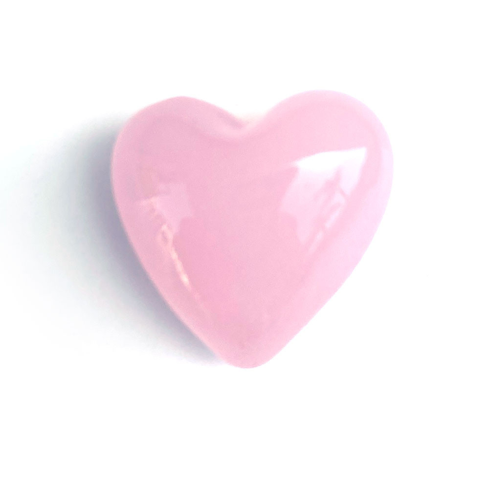Small Red Glass Hearts - Beach Wedding & Party Favors - Valentine's Day ...