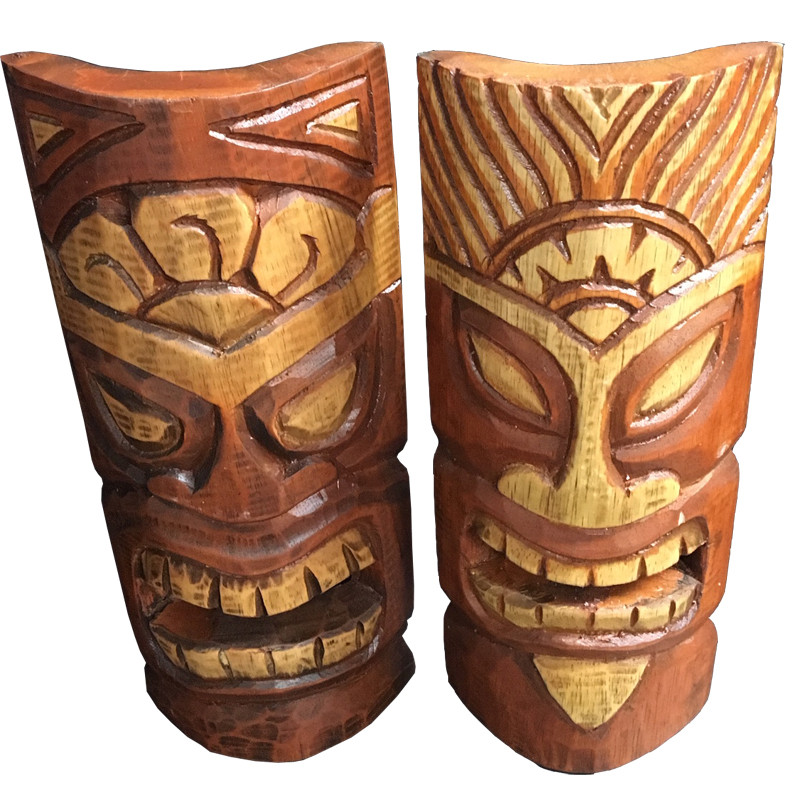 Tiki Decor • Tiki Masks • Tiki SIgns • California Seashell Company
