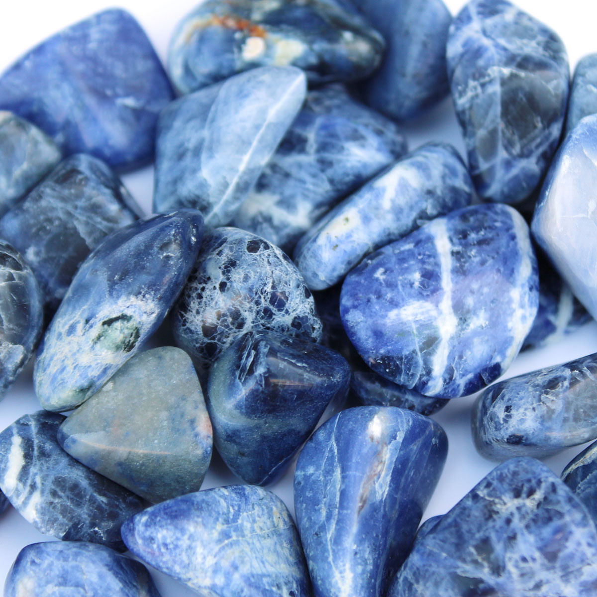 Tumbled Sodalite Stone - Rocks & Minerals - California Seashell Company