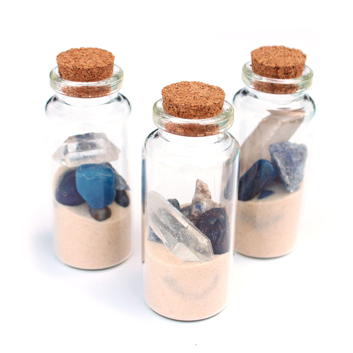 Made in the USA Seashell Bottles - Beach in a Bottle - California ...