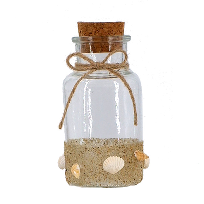Made in the USA Seashell Bottles - Beach in a Bottle - California ...