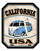 California Bus View Sticker - 1 Dozen - California Seashell Company Retail