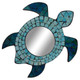 Blue Mosaic Sea Turtle Wall Plaque - Coastal Wall Decor - California ...