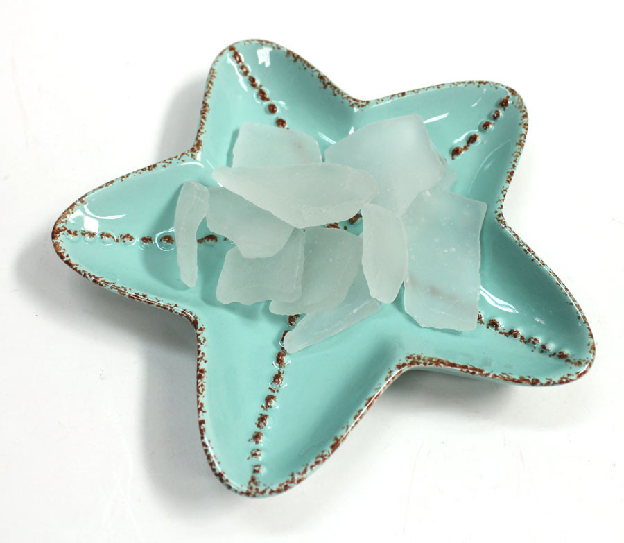 Ceramic Starfish Plate - Coastal Appetizer or Salad Plate - Nautical ...