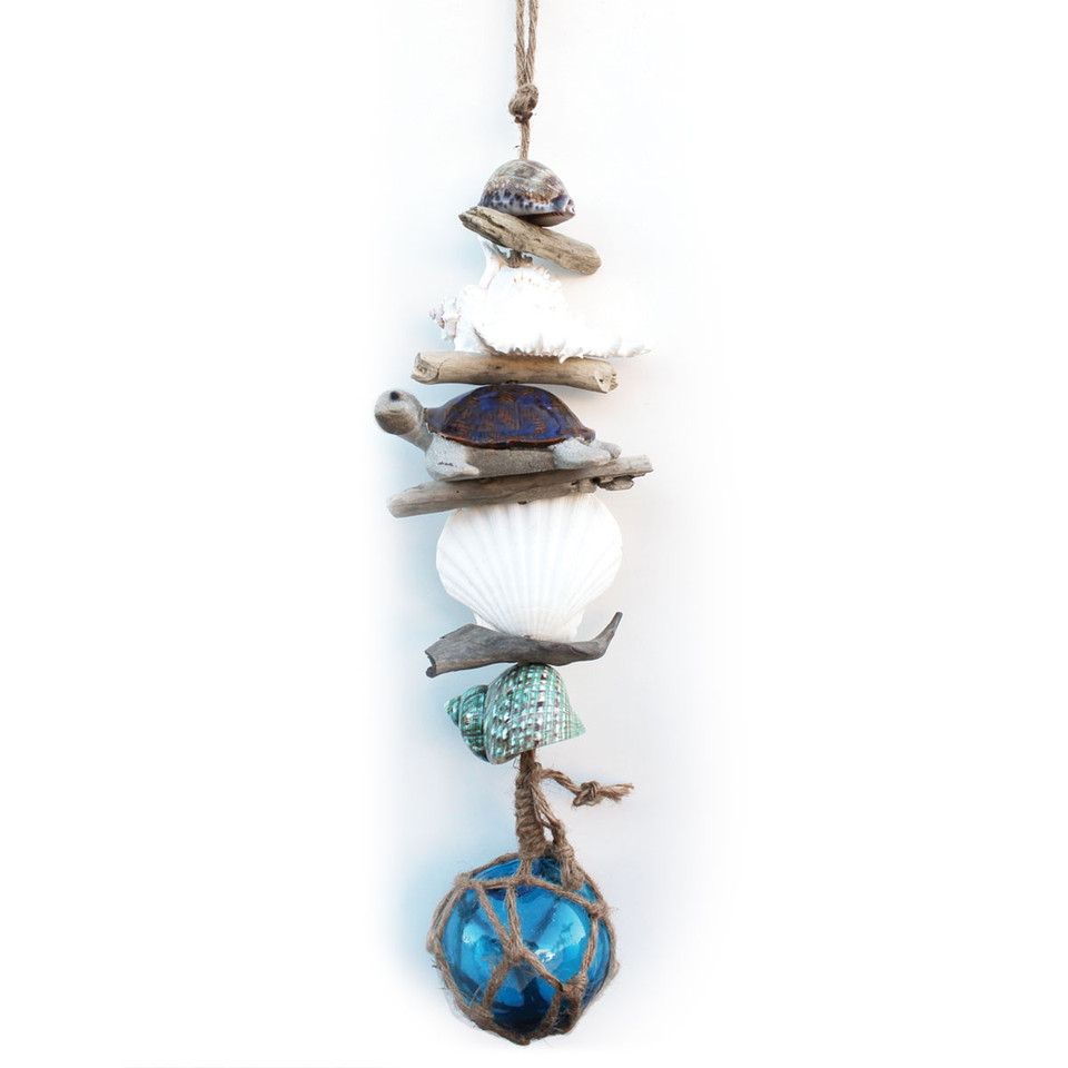 Seashell, Starfish & Driftwood Garland - California Seashell Co